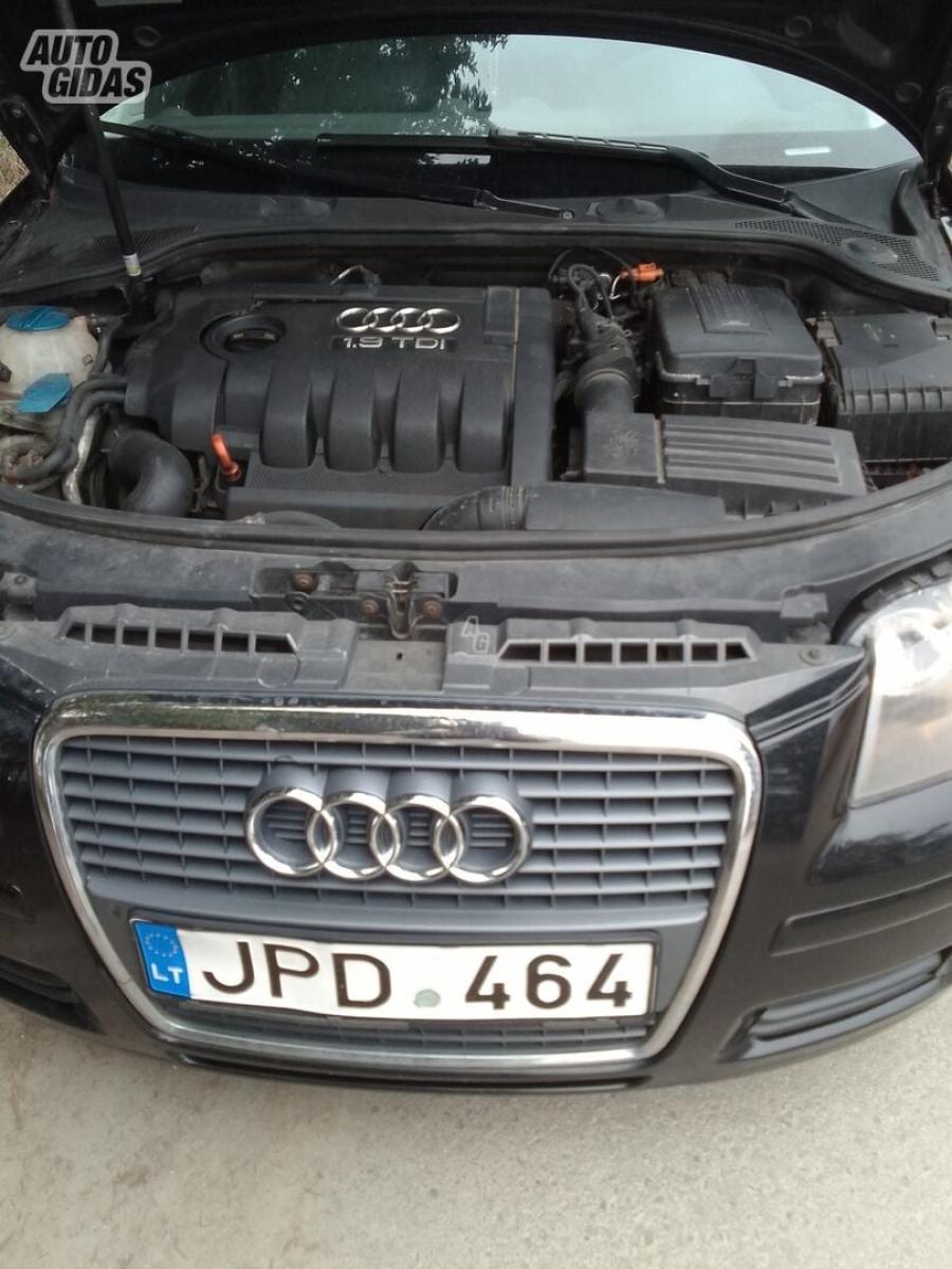 Audi A3 2008 in Siauliai, with an engine capacity of 1.90 L and mileage of 321 thousand km for 3100 €, photo 8 on AUTOMOTO.COM.LV