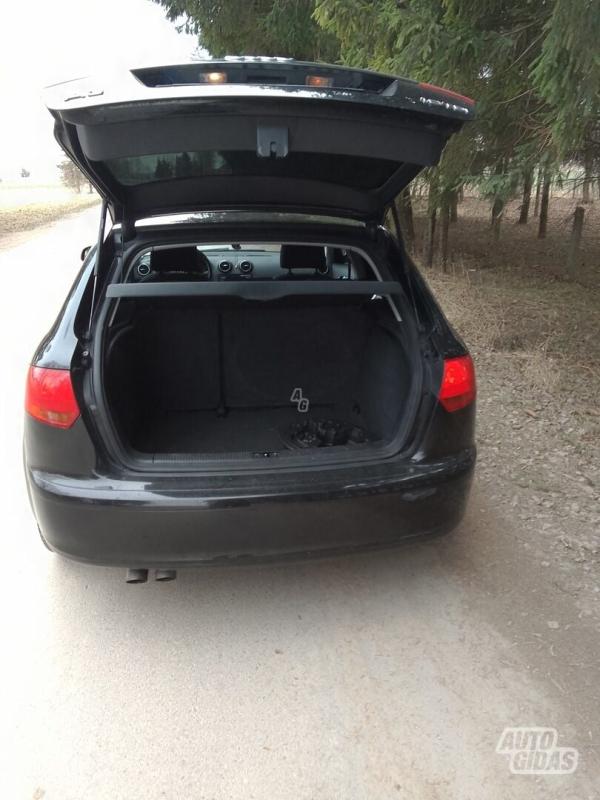 Audi A3 2008 in Siauliai, with an engine capacity of 1.90 L and mileage of 321 thousand km for 3100 €, photo 9 on AUTOMOTO.COM.LV
