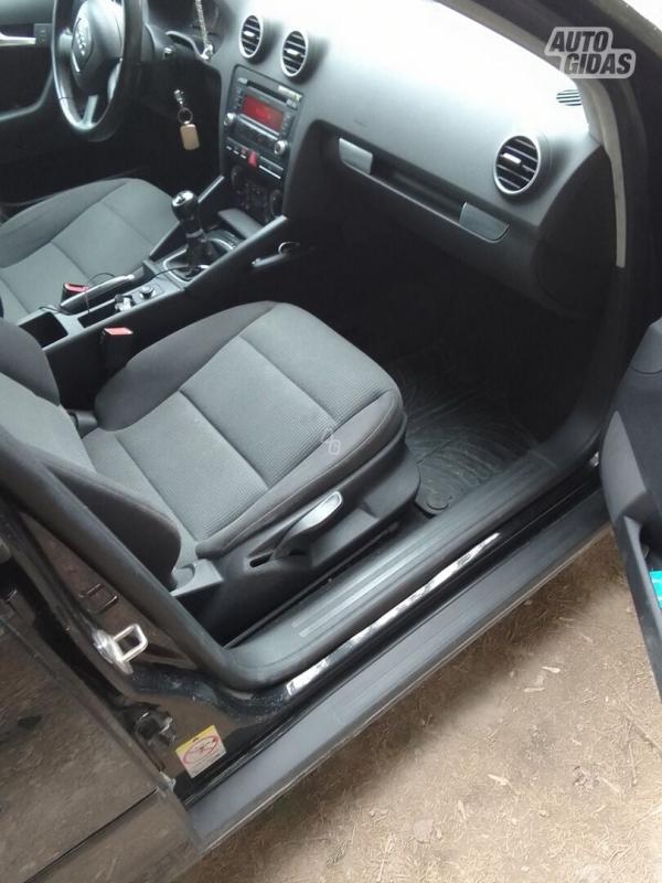 Audi A3 2008 in Siauliai, with an engine capacity of 1.90 L and mileage of 321 thousand km for 3100 €, photo 10 on AUTOMOTO.COM.LV