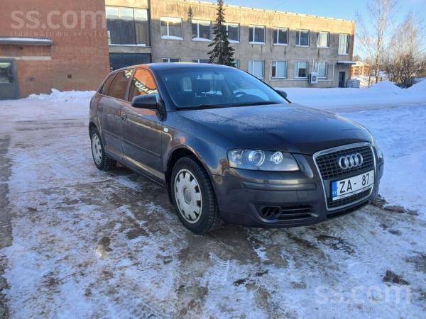 Ауди А3 2008 в Алуксне, объемом двигателя 2.00 л и пробегом 369 тыс. км за 2500 €, фото 1 на AUTOMOTO.COM.LV