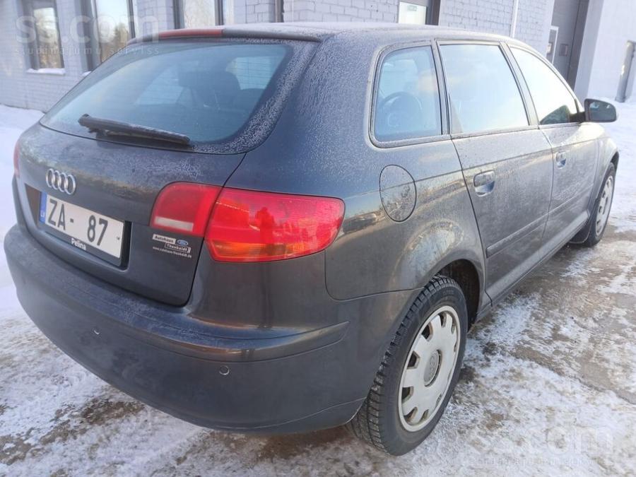 Audi A3 2008 Alūksne, ar dzinēja tilpumu 2.00 L un nobraukumu 369 tūkst. km par 2500 €, foto 4 vietnē AUTOMOTO.COM.LV
