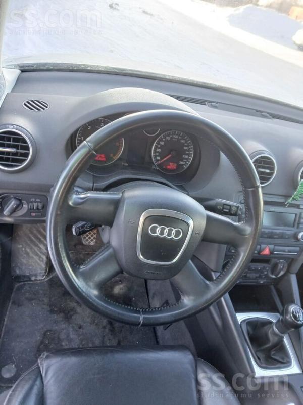 Ауди А3 2008 в Алуксне, объемом двигателя 2.00 л и пробегом 369 тыс. км за 2500 €, фото 5 на AUTOMOTO.COM.LV