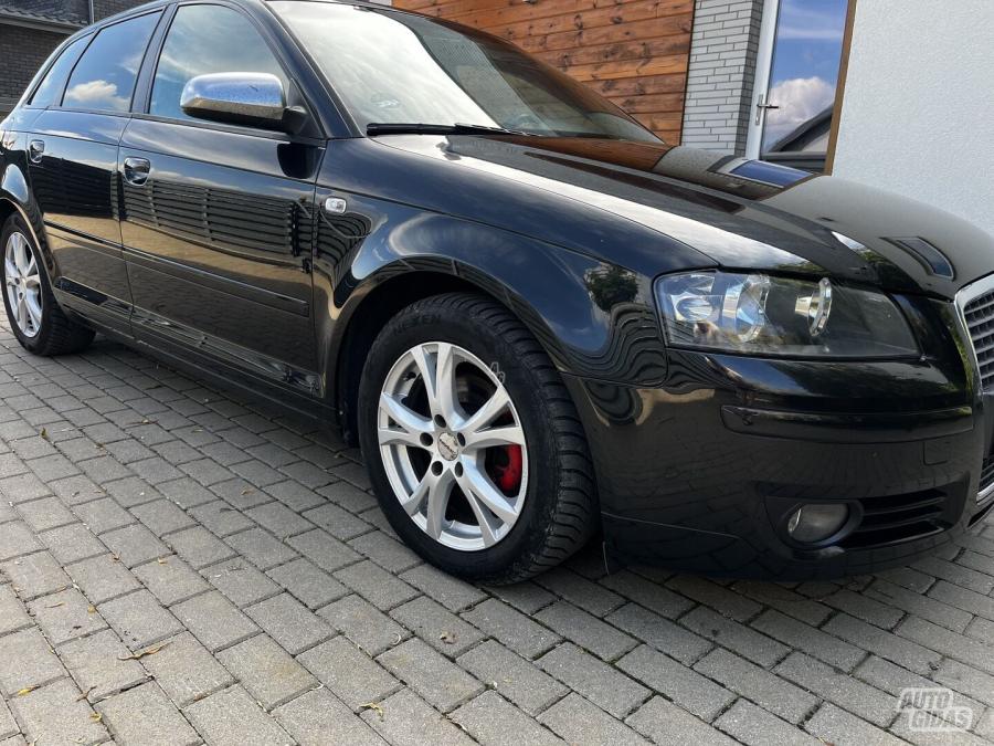 Audi A3 2008 in Vilnius, with an engine capacity of 2.00 L and mileage of 238 thousand km for 3800 €, photo 6 on AUTOMOTO.COM.LV