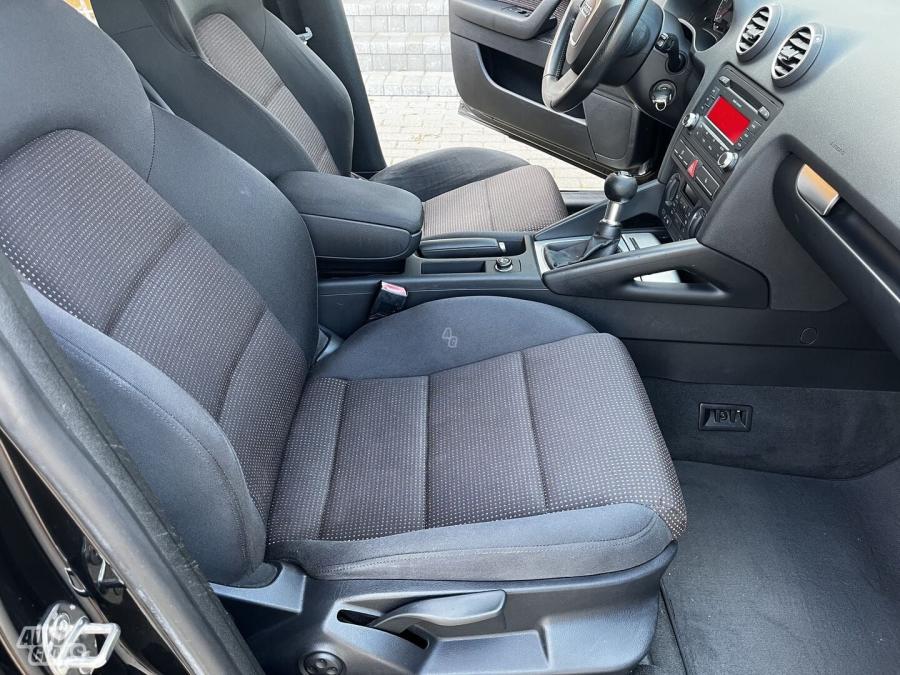 Audi A3 2008 in Vilnius, with an engine capacity of 2.00 L and mileage of 238 thousand km for 3800 €, photo 11 on AUTOMOTO.COM.LV