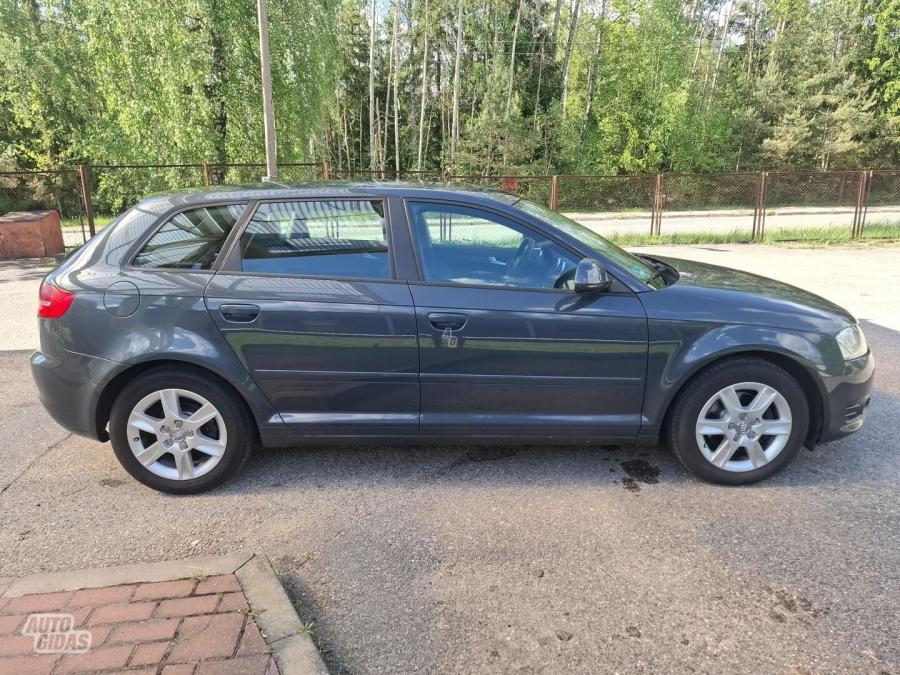Audi A3 2008 in Utena, with an engine capacity of 2.00 L and mileage of 260 thousand km for 3350 €, photo 5 on AUTOMOTO.COM.LV