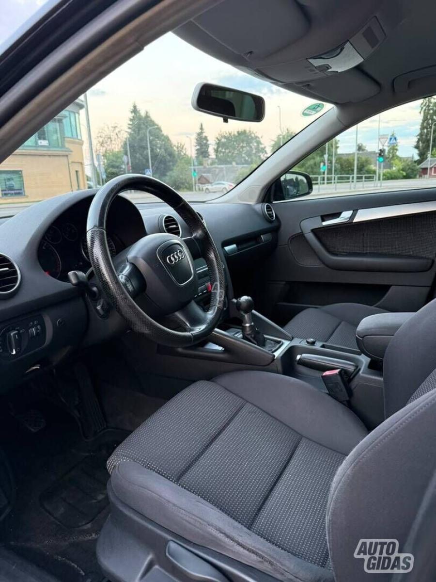 Ауди А3 2008 в Утена, объемом двигателя 2.00 л и пробегом 311 тыс. км за 3555 €, фото 8 на AUTOMOTO.COM.LV