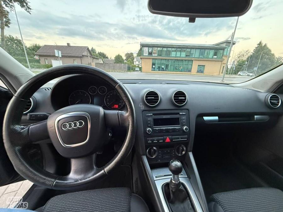 Ауди А3 2008 в Утена, объемом двигателя 2.00 л и пробегом 311 тыс. км за 3555 €, фото 9 на AUTOMOTO.COM.LV
