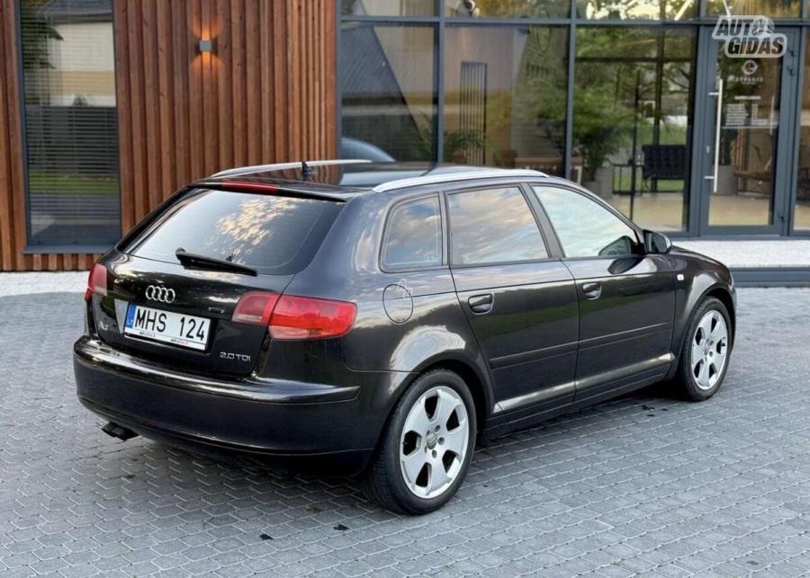 Audi A3 2008 in Vilnius, with an engine capacity of 2.00 L and mileage of 287 thousand km for 3300 €, photo 6 on AUTOMOTO.COM.LV
