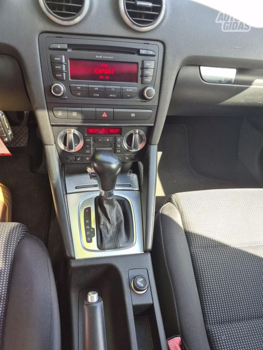 Audi A3 2008 in Marijampole, with an engine capacity of 2.00 L and mileage of 315 thousand km for 4000 €, photo 11 on AUTOMOTO.COM.LV