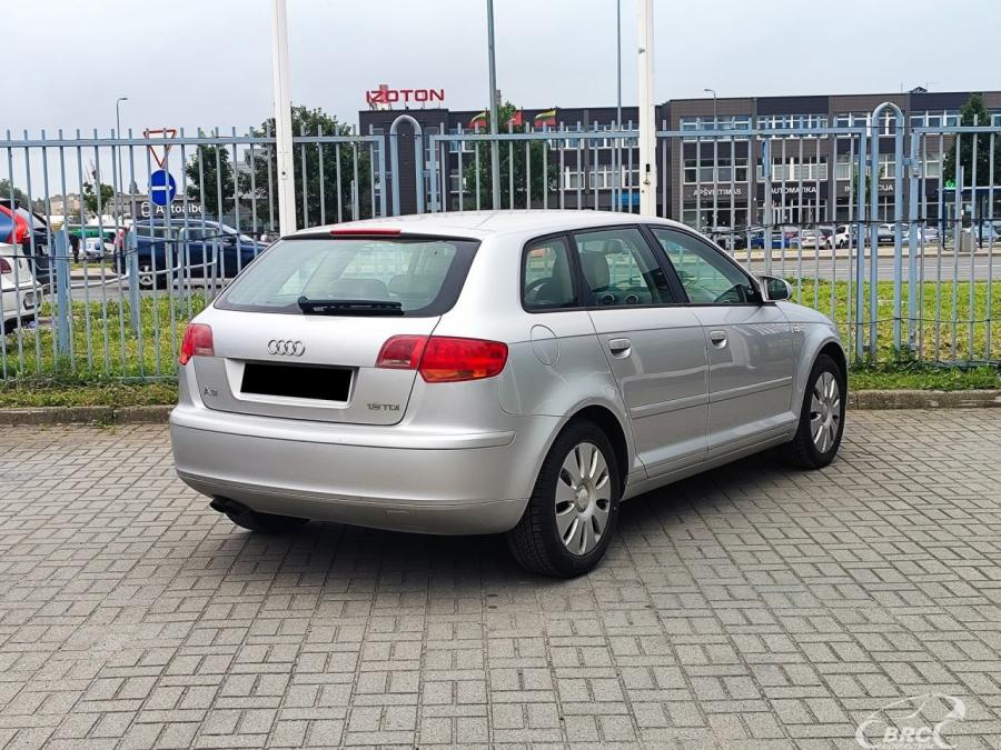 Ауди А3 2008 в Клайпеда, объемом двигателя 1.90 л и пробегом 277 тыс. км за 3000 €, фото 3 на AUTOMOTO.COM.LV