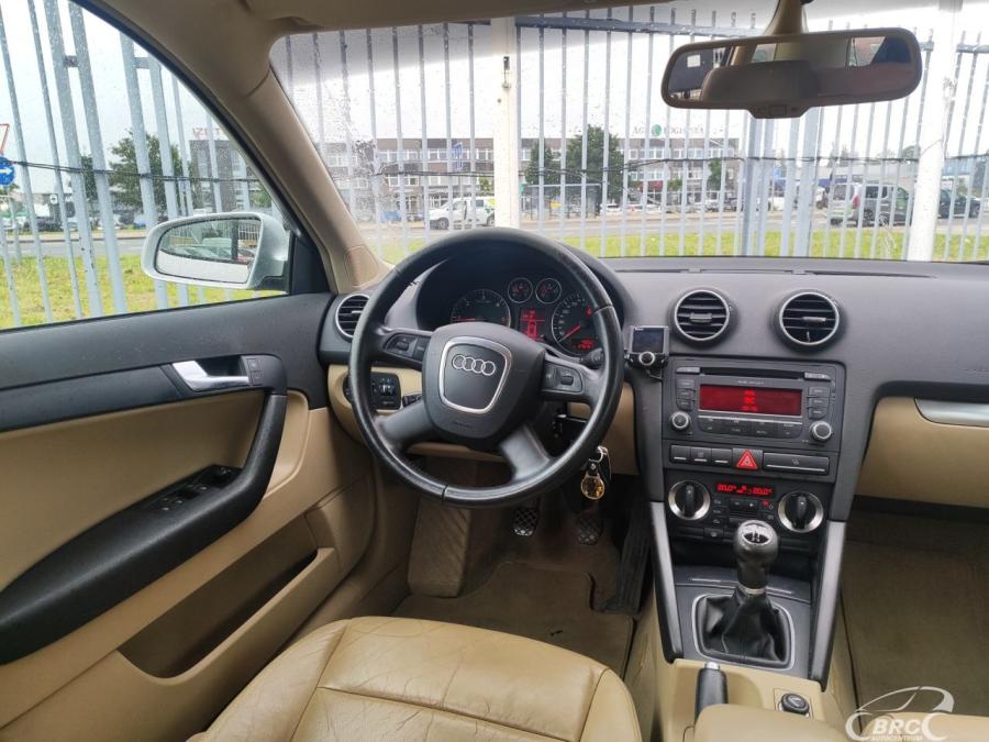 Ауди А3 2008 в Клайпеда, объемом двигателя 1.90 л и пробегом 277 тыс. км за 3000 €, фото 4 на AUTOMOTO.COM.LV