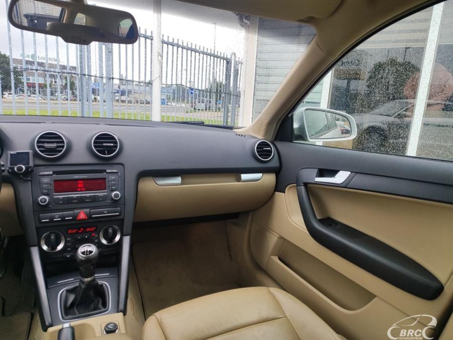 Ауди А3 2008 в Клайпеда, объемом двигателя 1.90 л и пробегом 277 тыс. км за 3000 €, фото 6 на AUTOMOTO.COM.LV