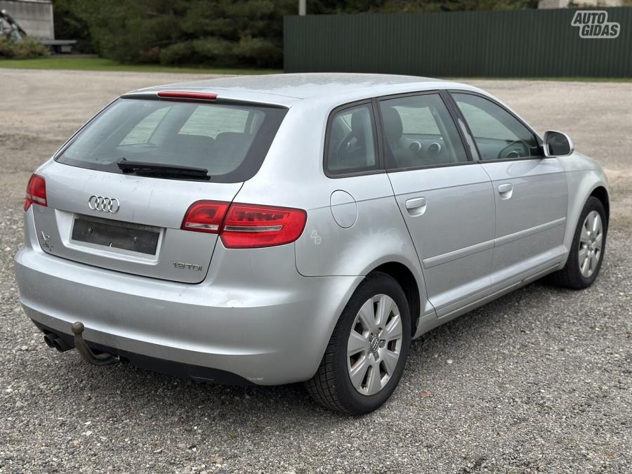 Audi A3 2008 Vilkaviškis, ar dzinēja tilpumu 1.90 L un nobraukumu 307 tūkst. km par 1900 €, foto 5 vietnē AUTOMOTO.COM.LV