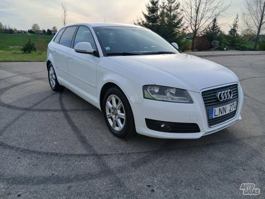 Audi A3 2009 Viļņa, ar dzinēja tilpumu 1.60 L un nobraukumu 270 tūkst. km par 4300 €, foto 1 vietnē AUTOMOTO.COM.LV