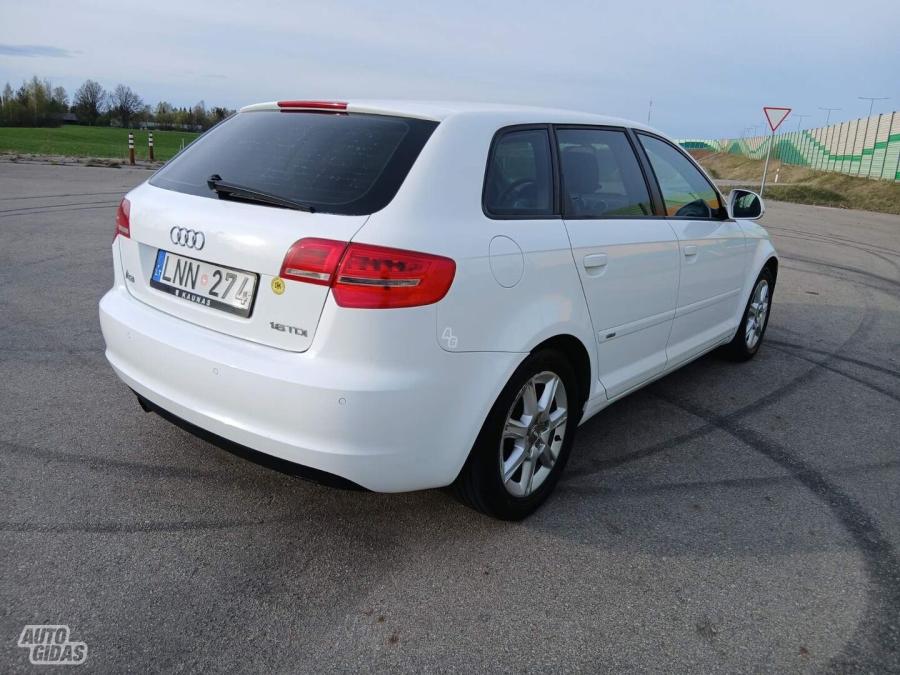 Audi A3 2009 Viļņa, ar dzinēja tilpumu 1.60 L un nobraukumu 270 tūkst. km par 4300 €, foto 4 vietnē AUTOMOTO.COM.LV