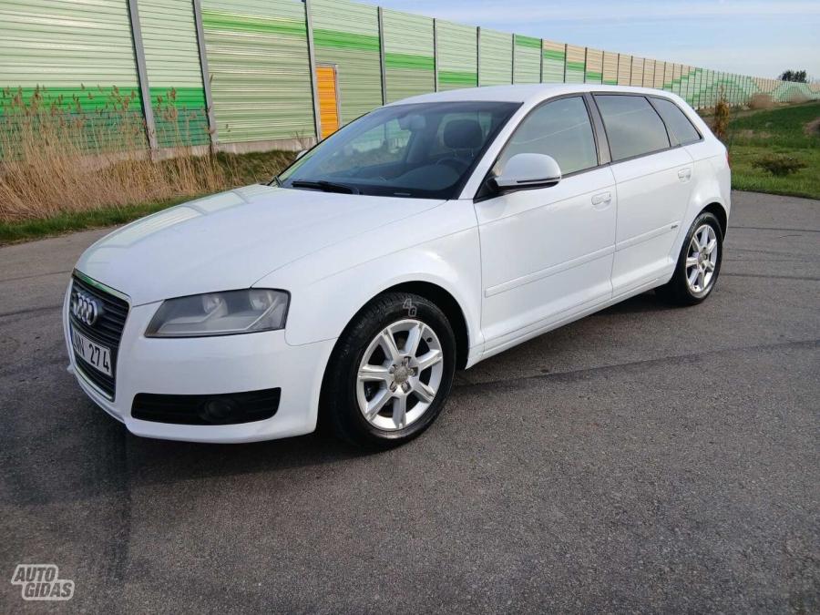 Audi A3 2009 Viļņa, ar dzinēja tilpumu 1.60 L un nobraukumu 270 tūkst. km par 4300 €, foto 7 vietnē AUTOMOTO.COM.LV