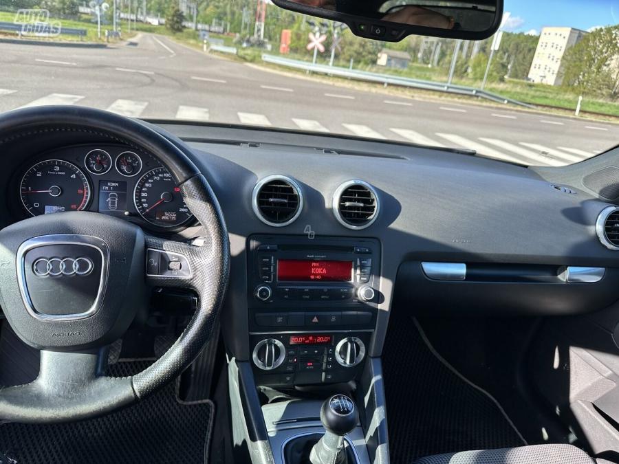 Audi A3 2009 in Vilnius, with an engine capacity of 2.00 L and mileage of 280 thousand km for 4500 €, photo 7 on AUTOMOTO.COM.LV