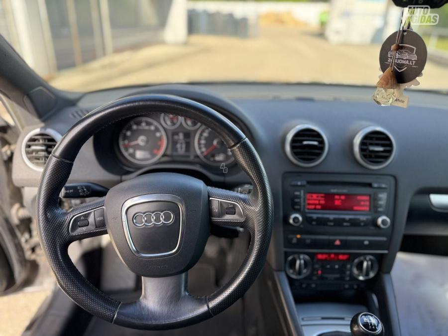 Audi A3 2009 in Vilnius, with an engine capacity of 1.40 L and mileage of 400 thousand km for 2950 €, photo 13 on AUTOMOTO.COM.LV
