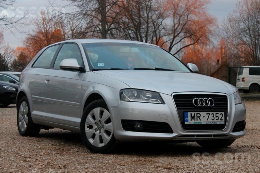 Audi A3 2009 in Saldus, with an engine capacity of 1.60 L and mileage of 314 thousand km for 3499 €, photo 3 on AUTOMOTO.COM.LV