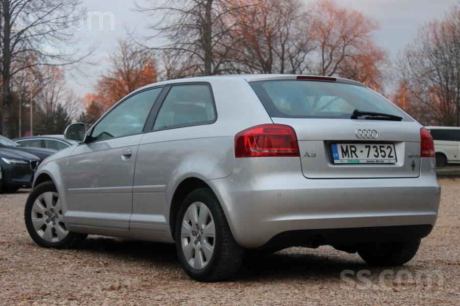 Audi A3 2009 in Saldus, with an engine capacity of 1.60 L and mileage of 314 thousand km for 3499 €, photo 6 on AUTOMOTO.COM.LV