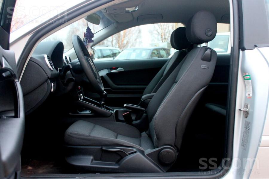 Audi A3 2009 in Saldus, with an engine capacity of 1.60 L and mileage of 314 thousand km for 3499 €, photo 7 on AUTOMOTO.COM.LV