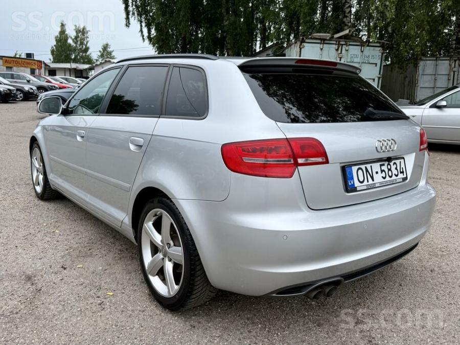 Audi A3 2009 in Riga, with an engine capacity of 2.00 L and mileage of 0 thousand km for 4990 €, photo 6 on AUTOMOTO.COM.LV