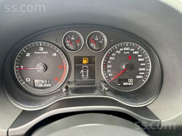 Audi A3 2009 in Riga, with an engine capacity of 2.00 L and mileage of 0 thousand km for 4990 €, photo 8 on AUTOMOTO.COM.LV