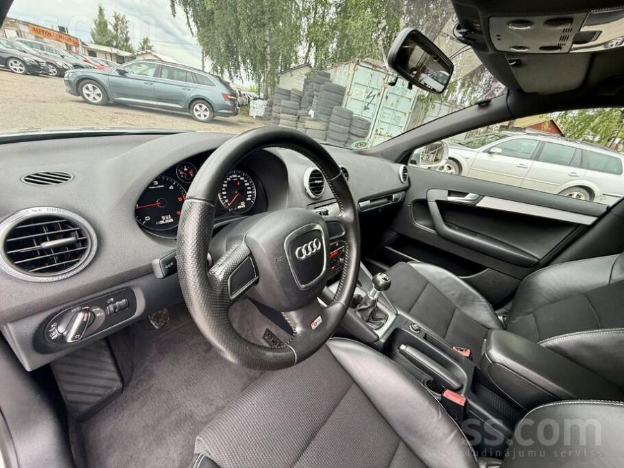 Audi A3 2009 in Riga, with an engine capacity of 2.00 L and mileage of 0 thousand km for 4990 €, photo 10 on AUTOMOTO.COM.LV