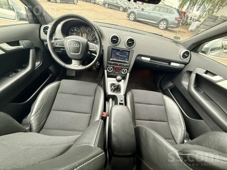 Audi A3 2009 in Riga, with an engine capacity of 2.00 L and mileage of 0 thousand km for 4990 €, photo 14 on AUTOMOTO.COM.LV