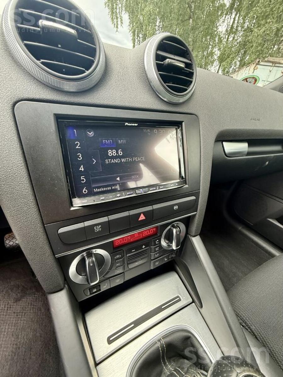 Audi A3 2009 in Riga, with an engine capacity of 2.00 L and mileage of 0 thousand km for 4990 €, photo 18 on AUTOMOTO.COM.LV