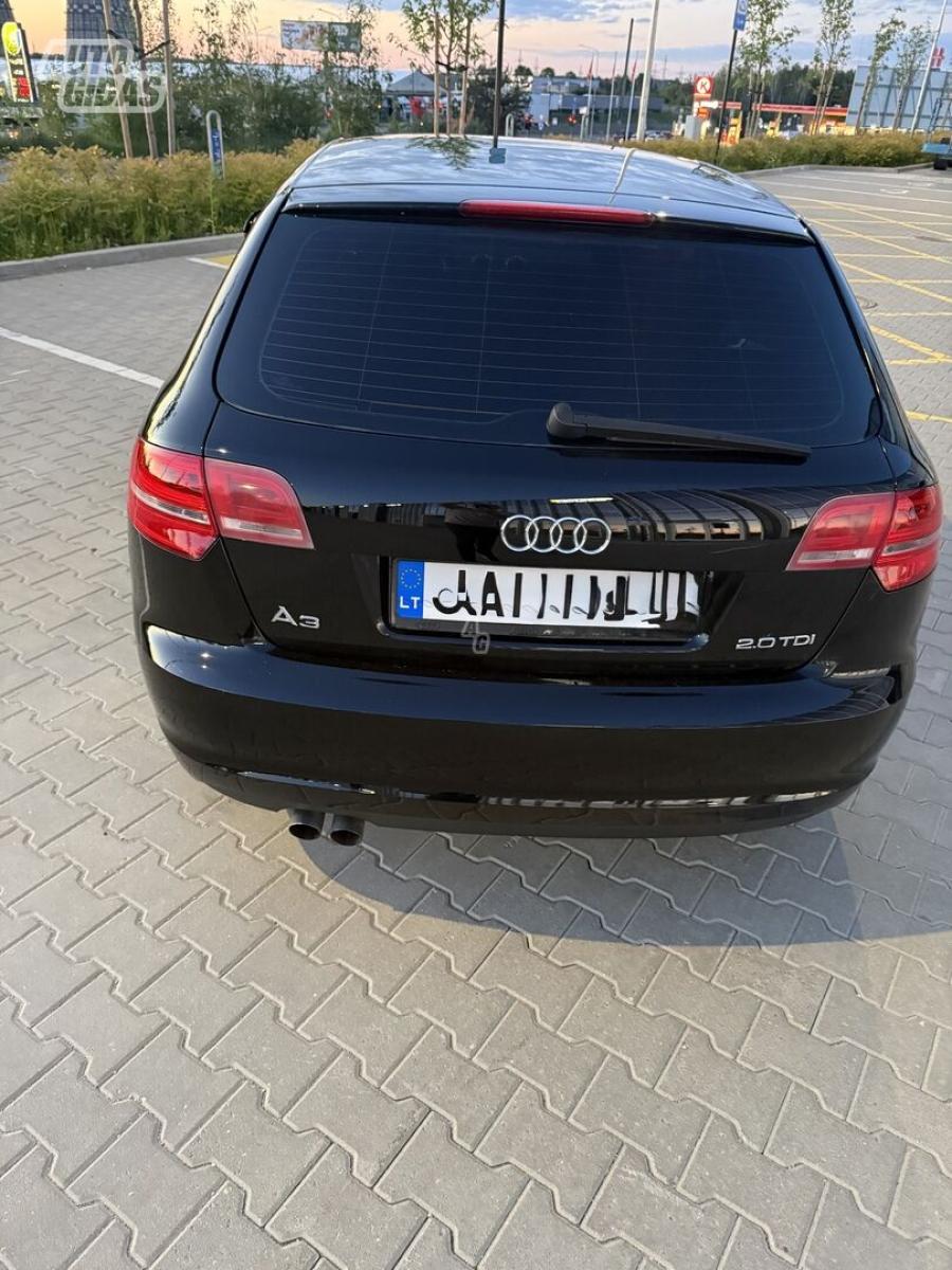 Audi A3 2009 in Vilnius, with an engine capacity of 2.00 L and mileage of 330 thousand km for 4400 €, photo 7 on AUTOMOTO.COM.LV