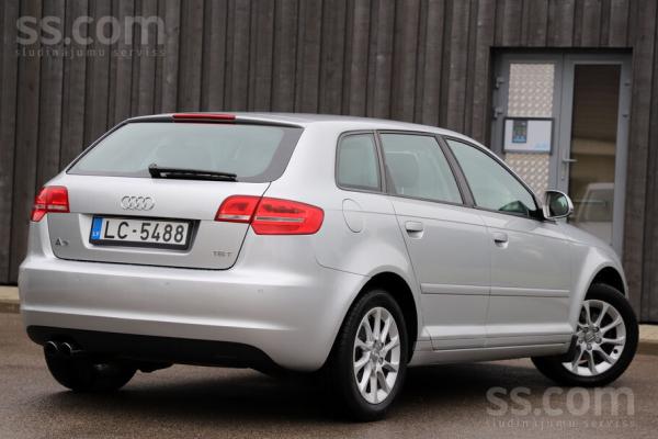 Audi A3 2009 in Tukums, with an engine capacity of 1.80 L and mileage of 212 thousand km for 4450 €, photo 3 on AUTOMOTO.COM.LV