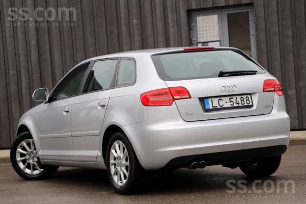 Audi A3 2009 in Tukums, with an engine capacity of 1.80 L and mileage of 212 thousand km for 4450 €, photo 4 on AUTOMOTO.COM.LV