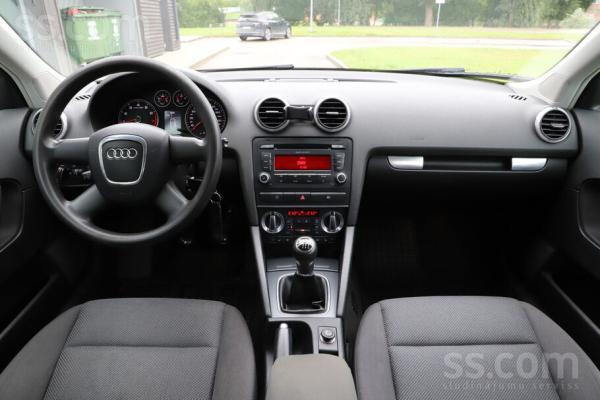 Audi A3 2009 in Tukums, with an engine capacity of 1.80 L and mileage of 212 thousand km for 4450 €, photo 5 on AUTOMOTO.COM.LV