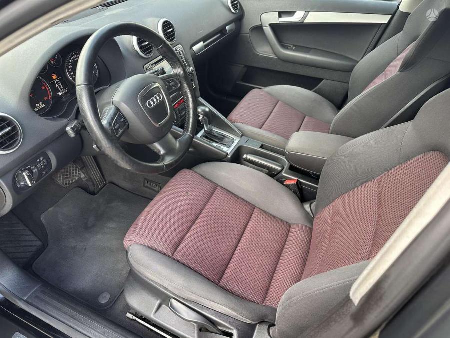 Audi A3 2009 in Marijampole, with an engine capacity of 1.97 L and mileage of 310 thousand km for 4450 €, photo 13 on AUTOMOTO.COM.LV
