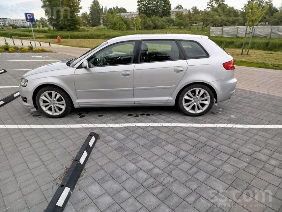 Audi A3 2010 Rīga, ar dzinēja tilpumu 2.00 L un nobraukumu 350 tūkst. km par 5500 €, foto 2 vietnē AUTOMOTO.COM.LV