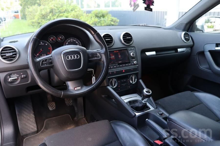 Audi A3 2010 in Riga, with an engine capacity of 2.00 L and mileage of 0 thousand km for 4990 €, photo 11 on AUTOMOTO.COM.LV