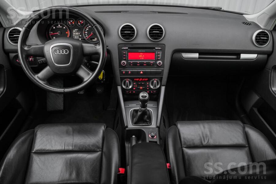 Audi A3 2010 Ogre, ar dzinēja tilpumu 1.60 L un nobraukumu 209 tūkst. km par 5900 €, foto 9 vietnē AUTOMOTO.COM.LV
