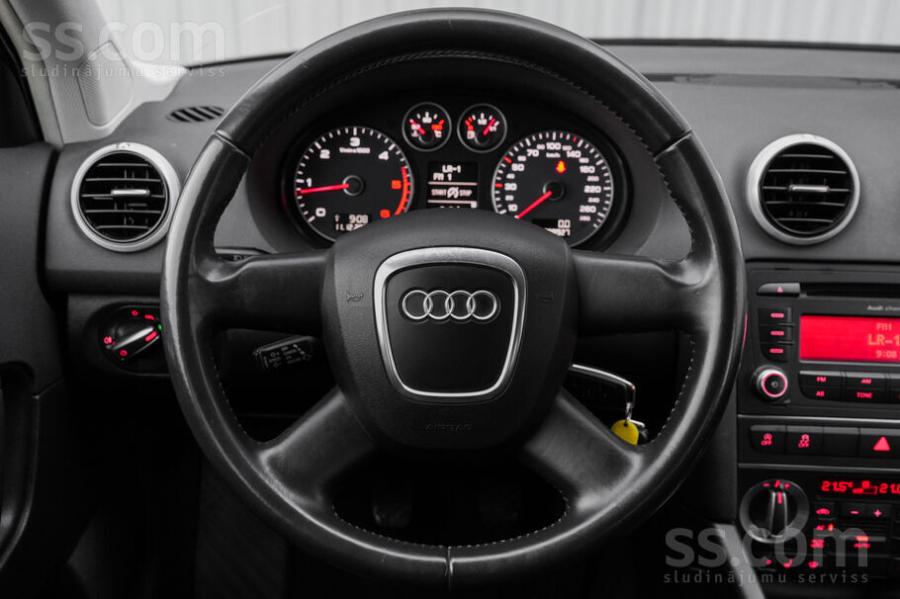 Audi A3 2010 Ogre, ar dzinēja tilpumu 1.60 L un nobraukumu 209 tūkst. km par 5900 €, foto 10 vietnē AUTOMOTO.COM.LV