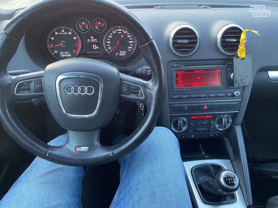 Audi A3 2010 in Vilnius, with an engine capacity of 1.80 L and mileage of 169 thousand km for 3600 €, photo 4 on AUTOMOTO.COM.LV