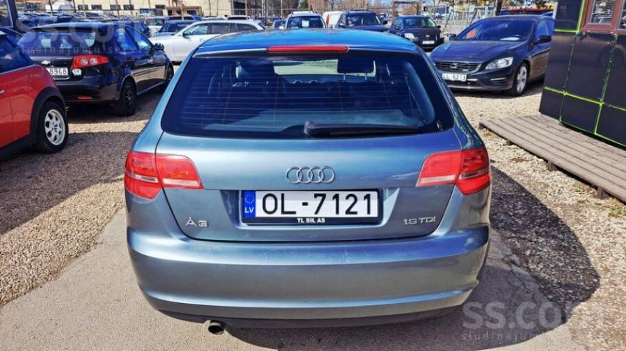 Ауди А3 2010 в Рига, объемом двигателя 1.60 л и пробегом 219 тыс. км за 4390 €, фото 16 на AUTOMOTO.COM.LV