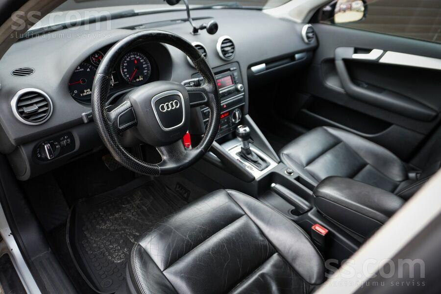 Audi A3 2010 in Riga, with an engine capacity of 2.00 L and mileage of 231 thousand km for 6390 €, photo 7 on AUTOMOTO.COM.LV