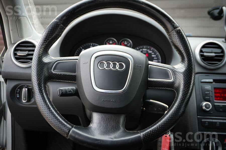 Audi A3 2010 in Riga, with an engine capacity of 2.00 L and mileage of 231 thousand km for 6390 €, photo 8 on AUTOMOTO.COM.LV