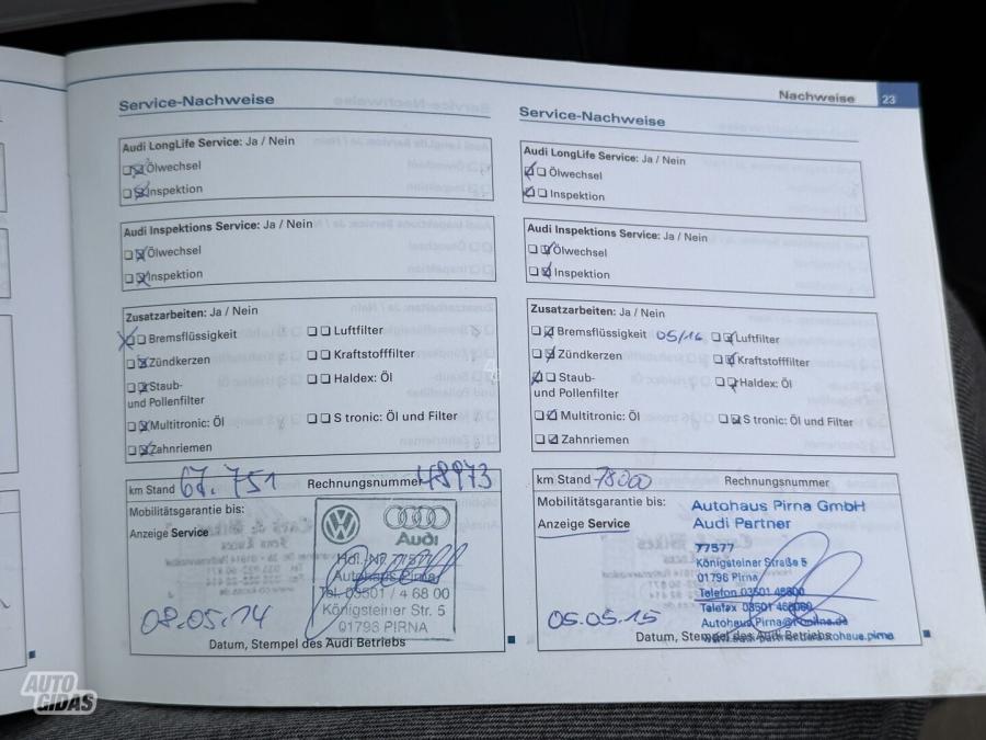 Ауди А3 2010 в Вильнюс, объемом двигателя 1.60 л и пробегом 168 тыс. км за 5500 €, фото 19 на AUTOMOTO.COM.LV