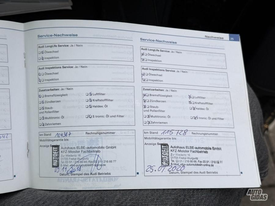 Ауди А3 2010 в Вильнюс, объемом двигателя 1.60 л и пробегом 168 тыс. км за 5500 €, фото 21 на AUTOMOTO.COM.LV