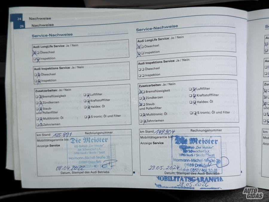 Ауди А3 2010 в Вильнюс, объемом двигателя 1.60 л и пробегом 168 тыс. км за 5500 €, фото 22 на AUTOMOTO.COM.LV