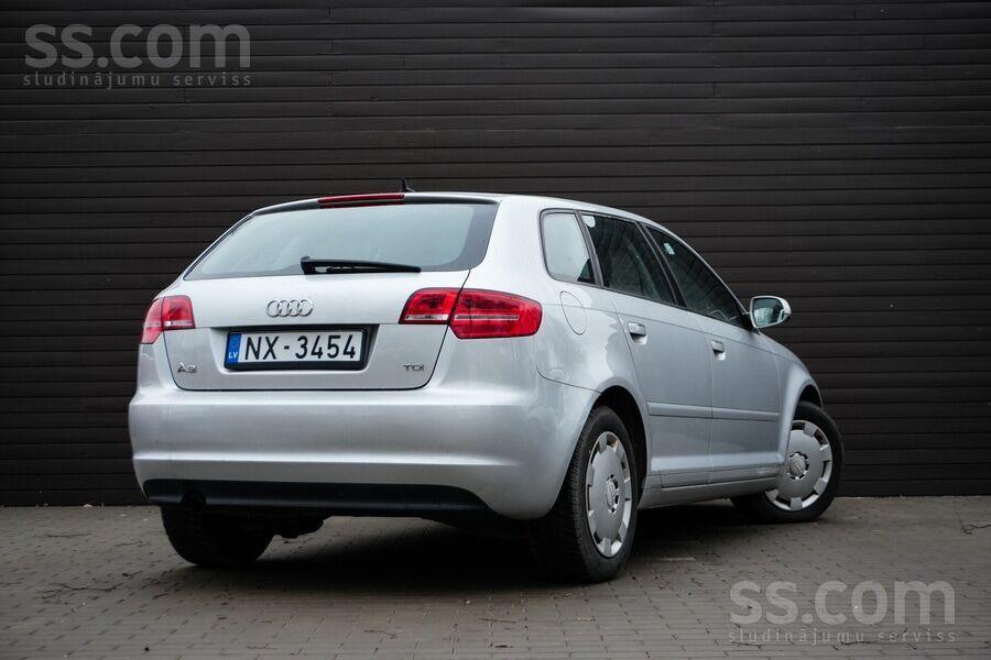 Audi A3 2011 in Riga, with an engine capacity of 2.00 L and mileage of 320 thousand km for 6590 €, photo 3 on AUTOMOTO.COM.LV