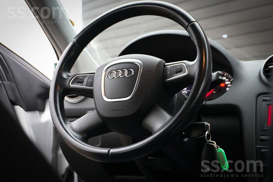 Audi A3 2011 in Riga, with an engine capacity of 2.00 L and mileage of 320 thousand km for 6590 €, photo 8 on AUTOMOTO.COM.LV