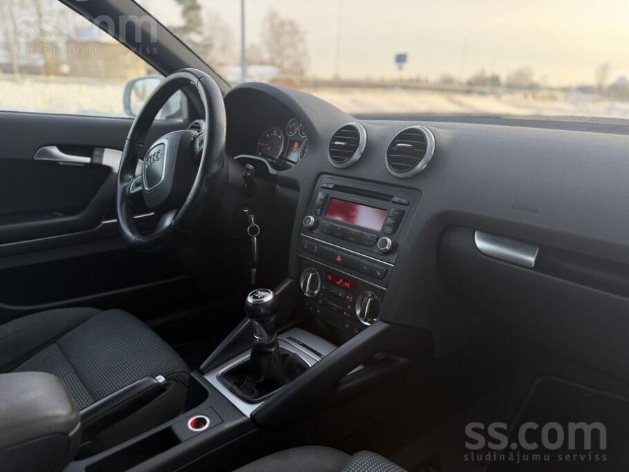 Audi A3 2011 Rēzekne, ar dzinēja tilpumu 2.00 L un nobraukumu 293 tūkst. km par 5290 €, foto 9 vietnē AUTOMOTO.COM.LV