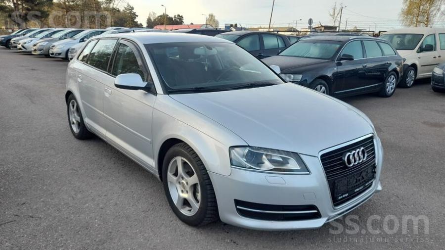Audi A3 2011 in Riga, with an engine capacity of 2.00 L and mileage of 251 thousand km for 6300 €, photo 4 on AUTOMOTO.COM.LV